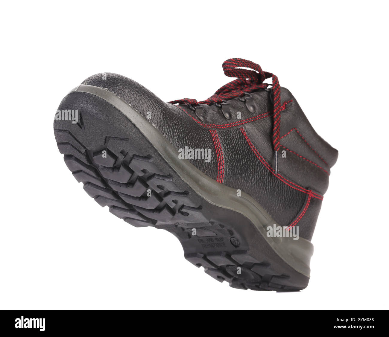 Black sport boot Stock Photo - Alamy