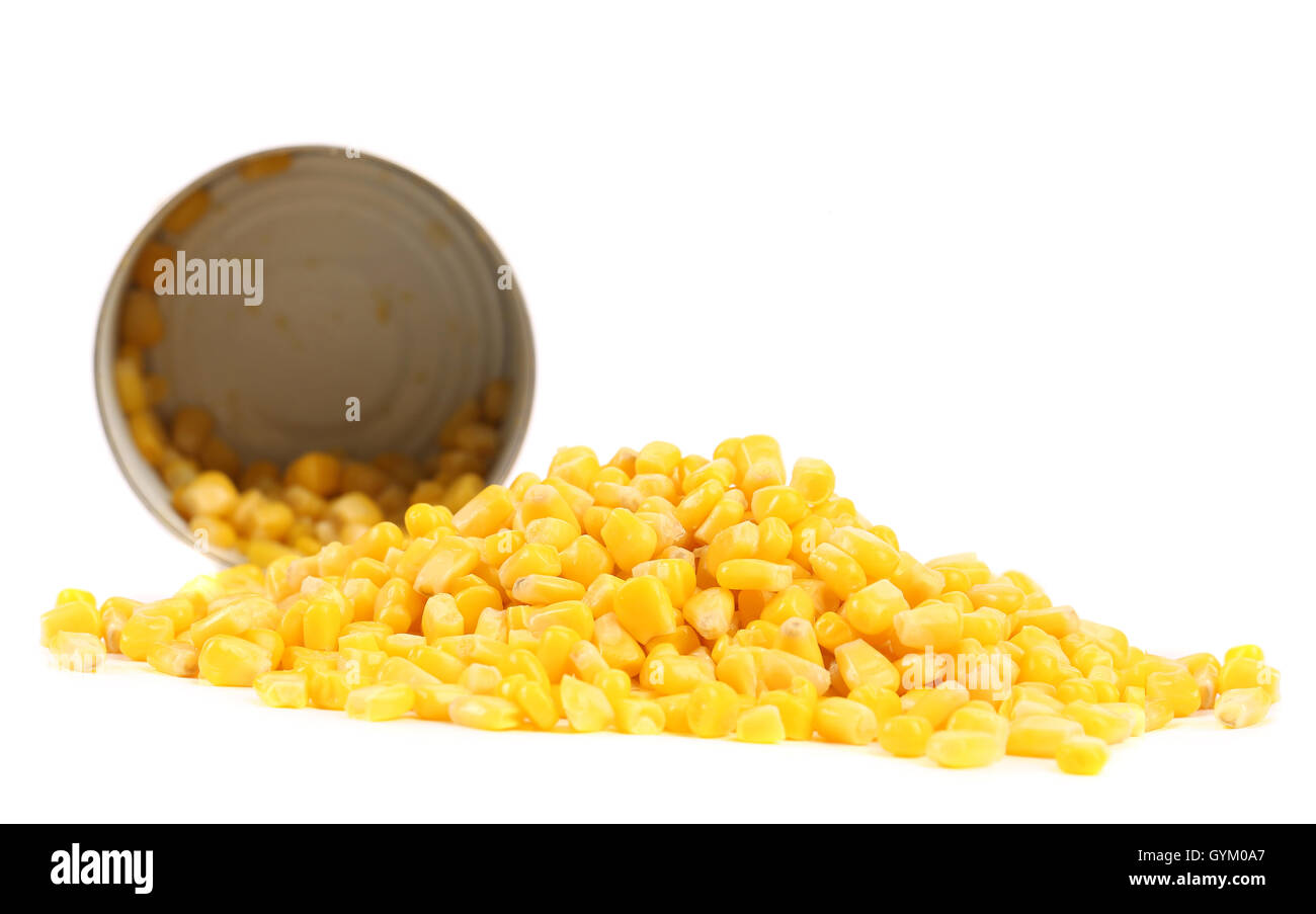 Vegetables tin can canned food yellow hi-res stock photography and ...