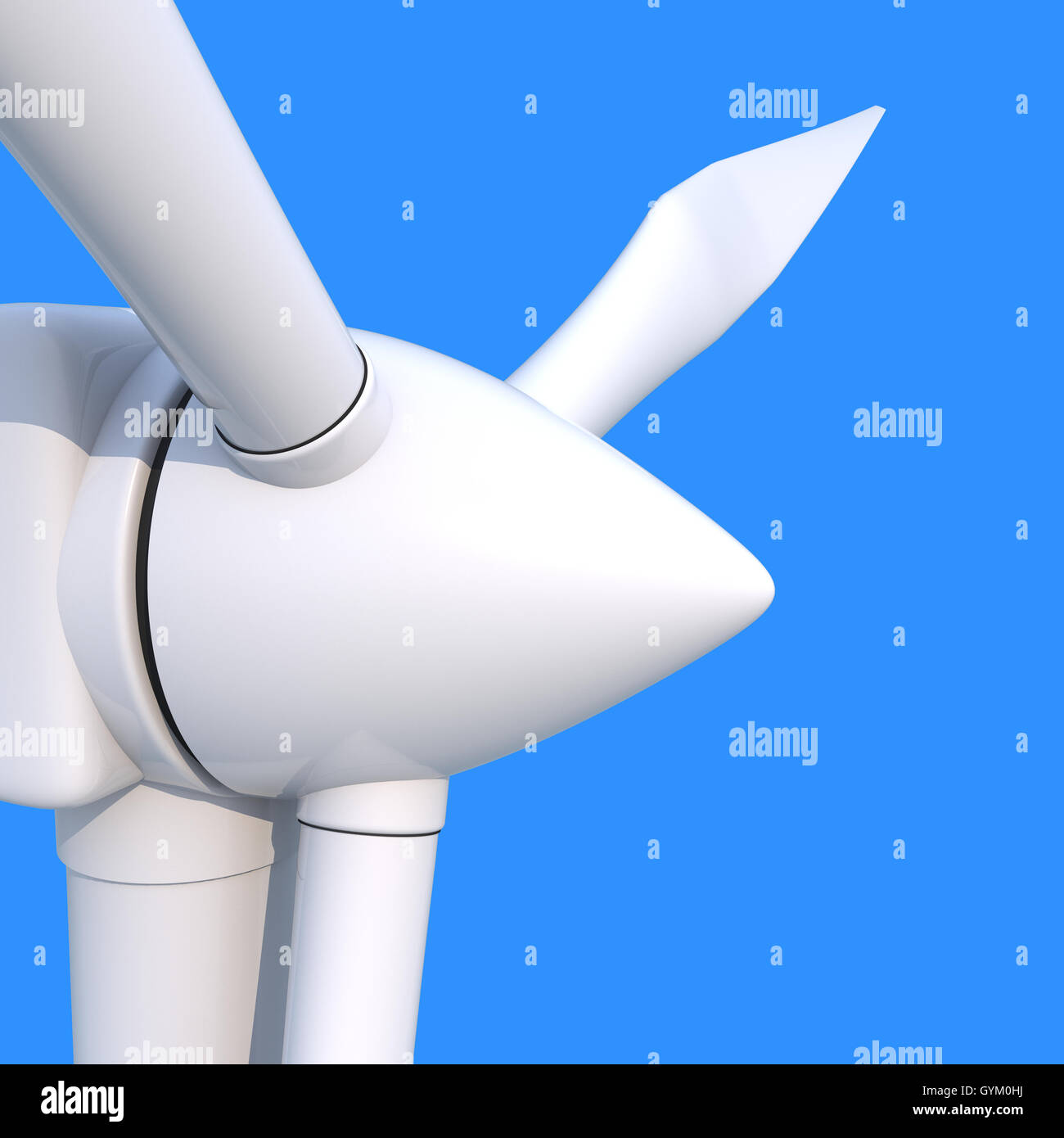 Wind power generator Stock Photo - Alamy