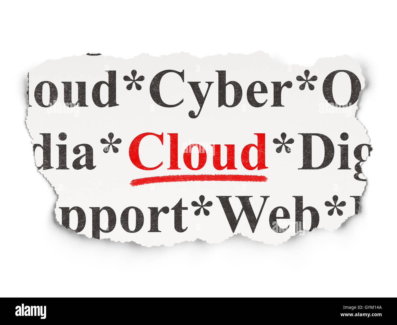 Cloud technology concept: Cloud on Paper background Stock Photo - Alamy Cloud technology concept: Cloud on Paper background Stock Photo - Alamy