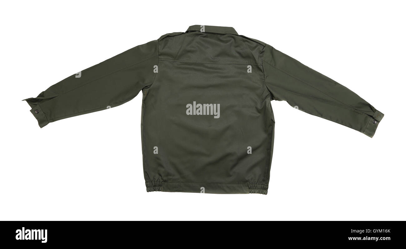 Black working jacket Stock Photo - Alamy