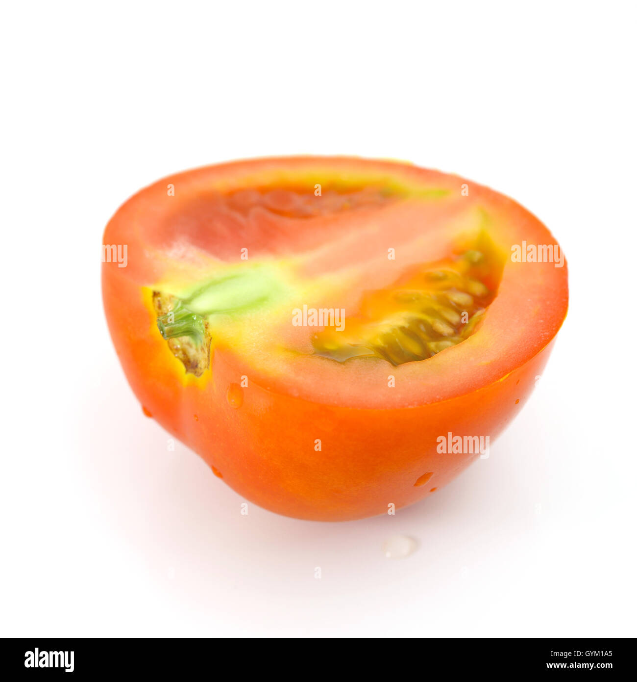 Tomato cross section Cut Out Stock Images & Pictures - Alamy