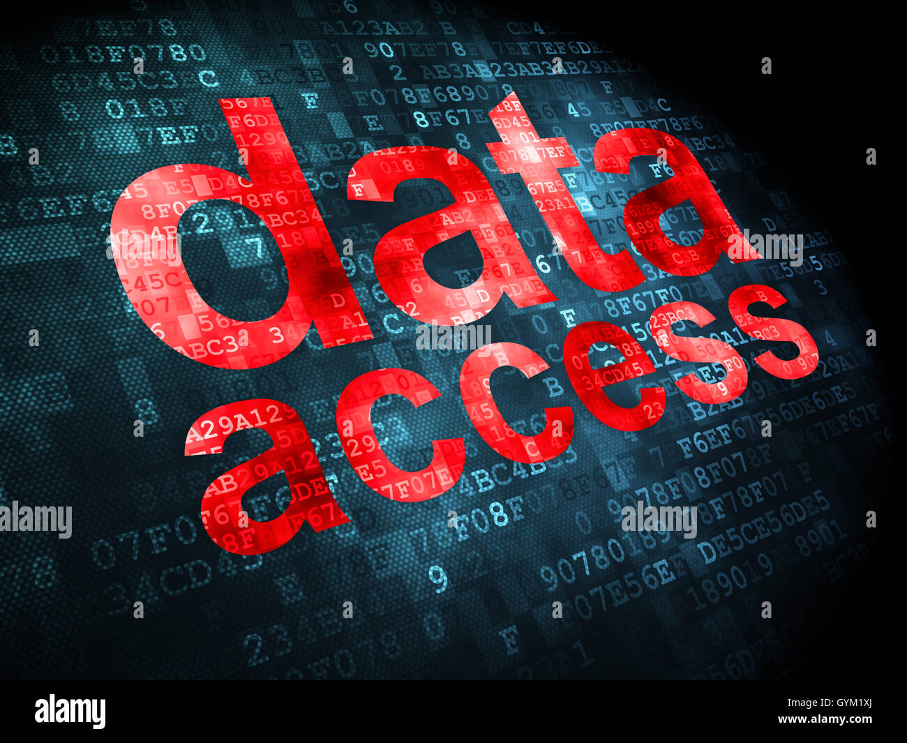 Data concept: Data Access on digital background Stock Photo - Alamy