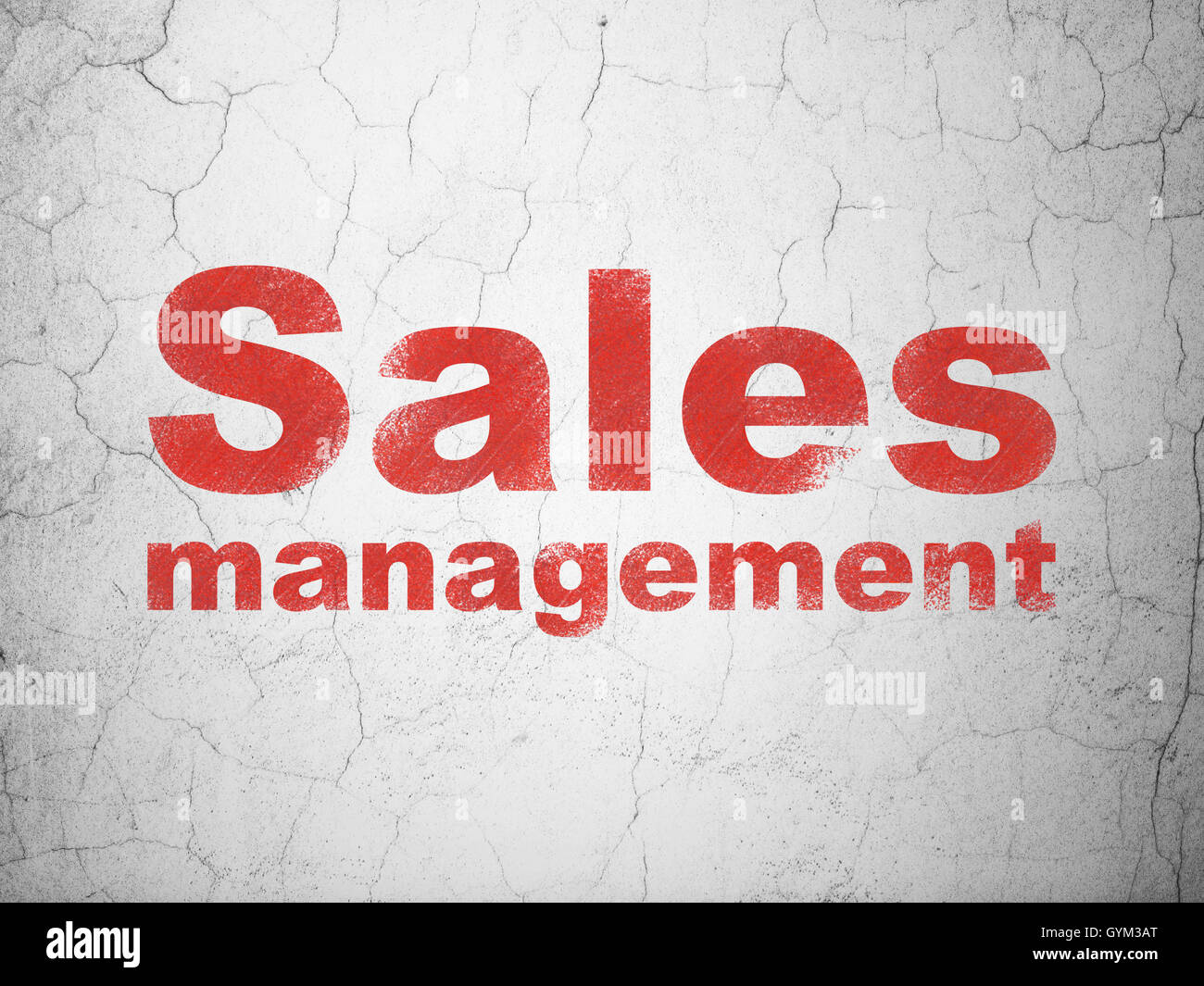 Marketing concept: Sales Management on wall background Stock Photo - Alamy