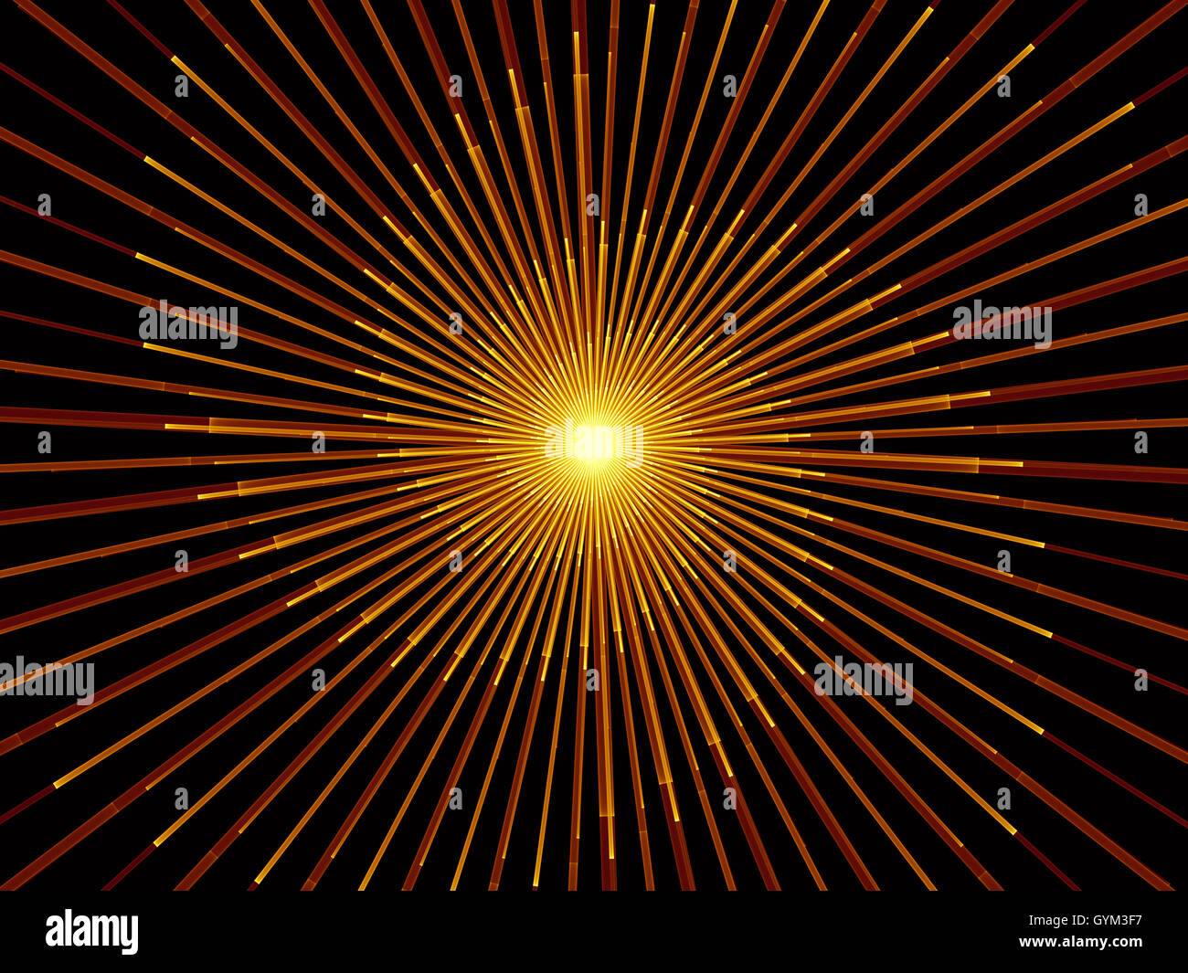 Fractal Burst Arrangement Stock Photo - Alamy
