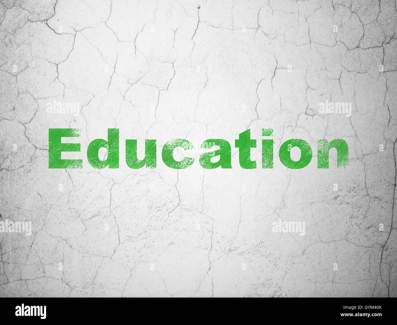 Education concept: Education on wall background Stock Photo - Alamy