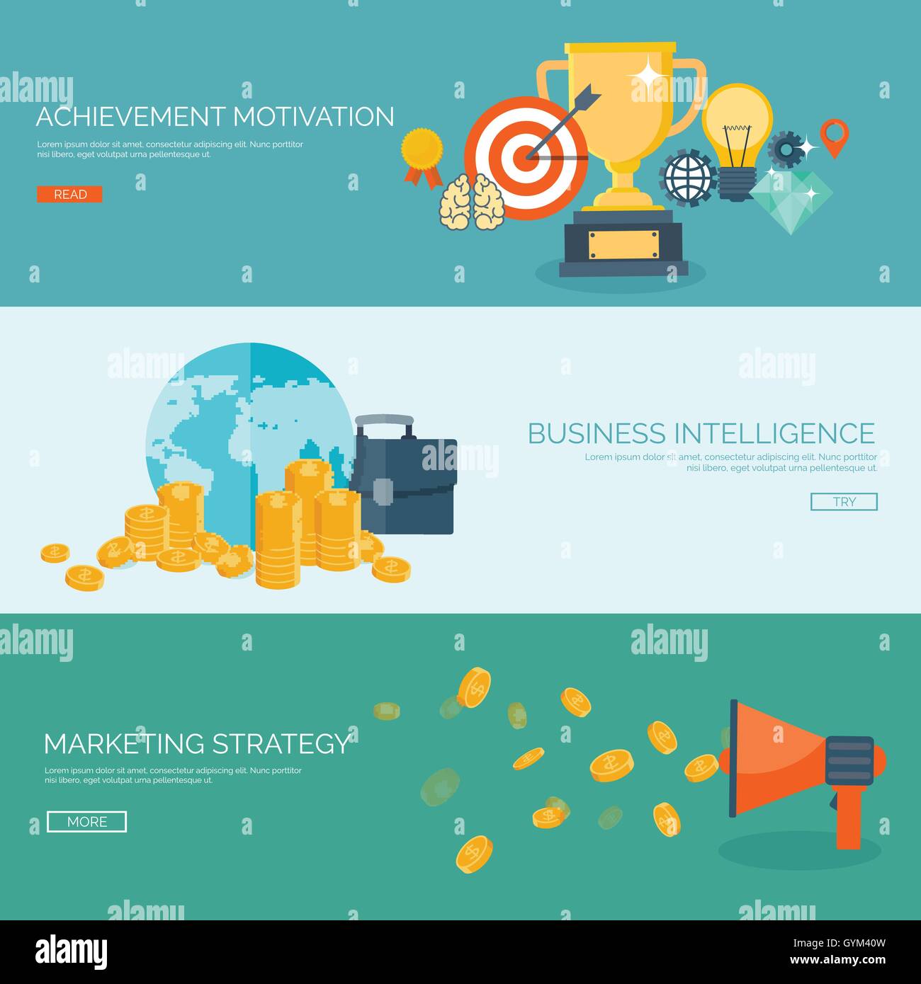 Flat vector illustration background. Money, money making. Web payments ...