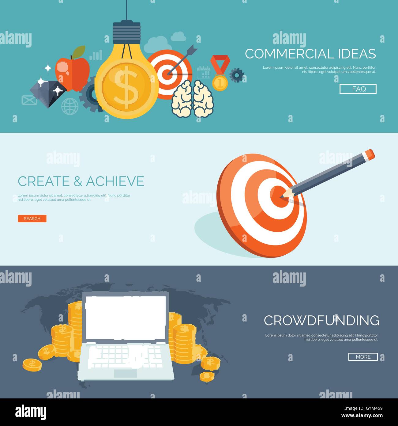 Flat vector illustration background. Money, money making. Web payments ...