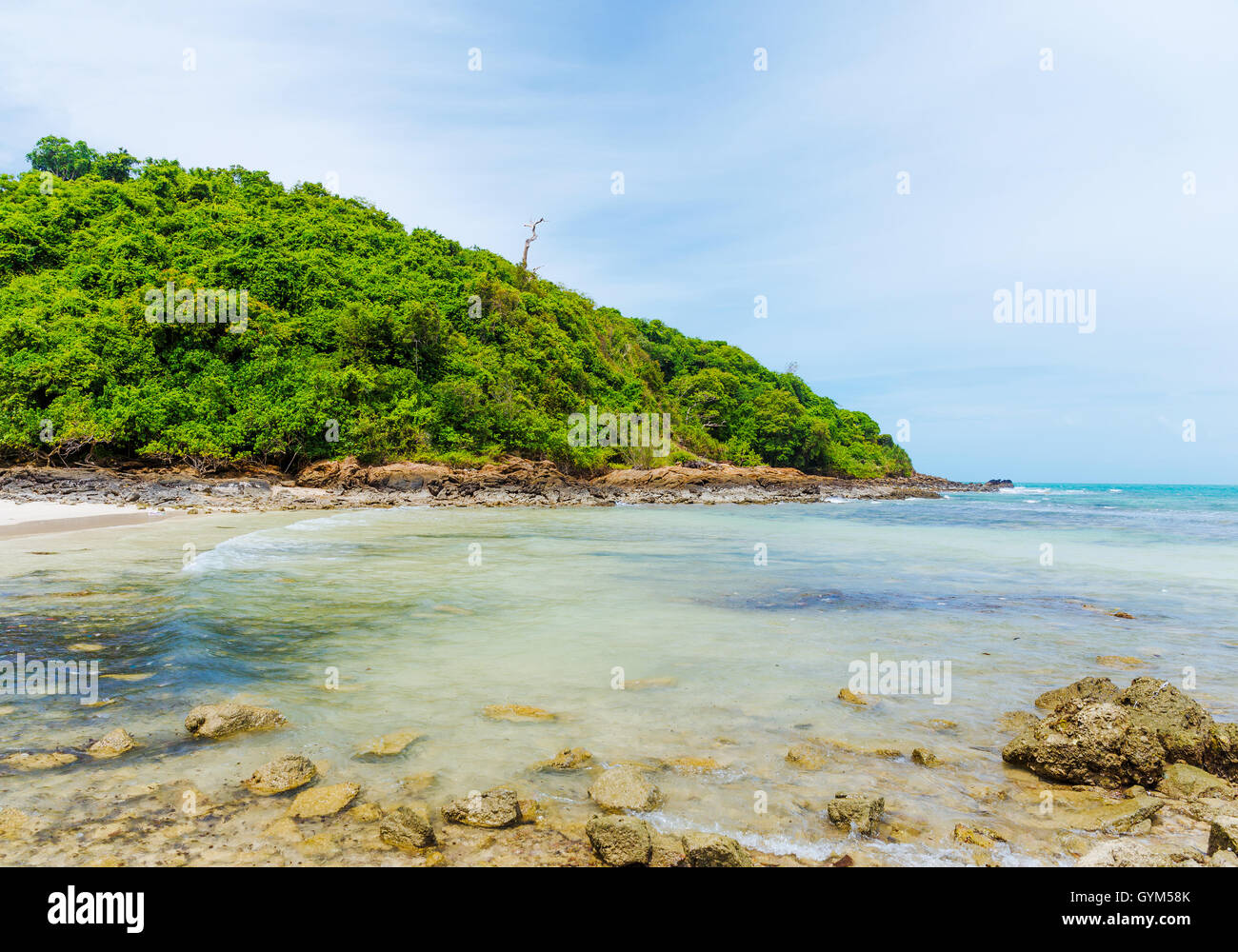 Beautiful beach on island Stock Photo - Alamy