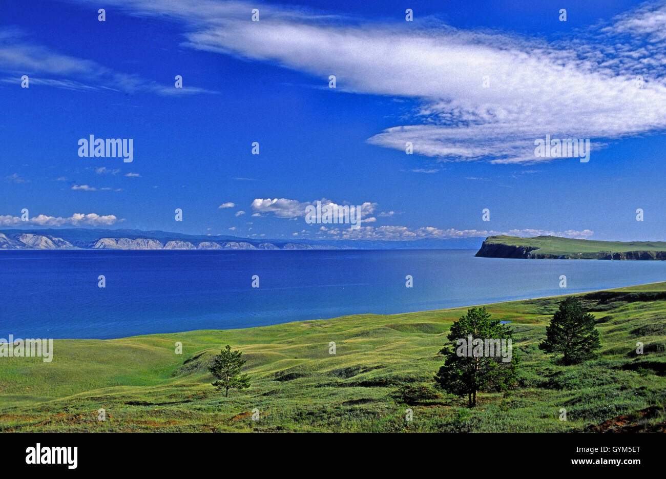 Pribaikalski National Park, Olkhon Island, Lake Baikal. Olkhon Islands ...
