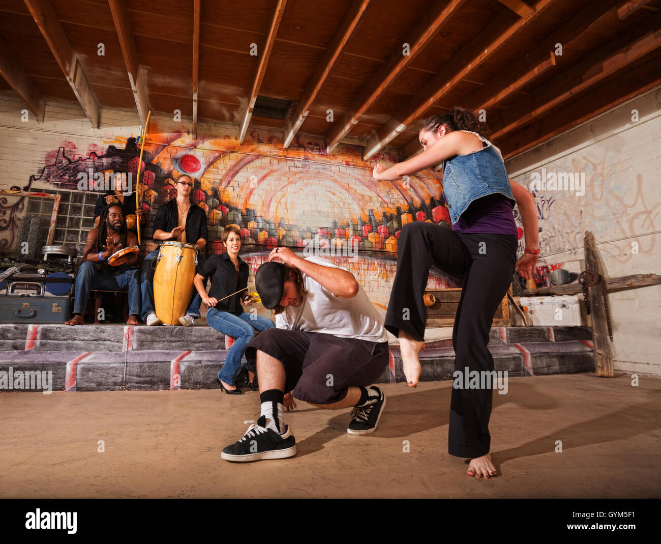 Capoeira performers hi-res stock photography and images - Alamy