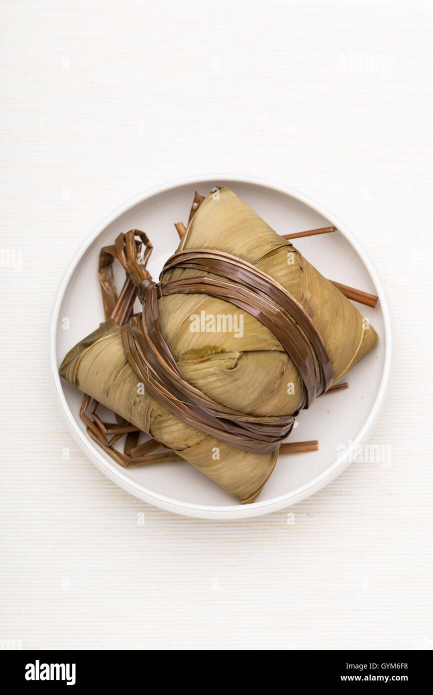 Chinese cuisine rice dumpling Stock Photo - Alamy