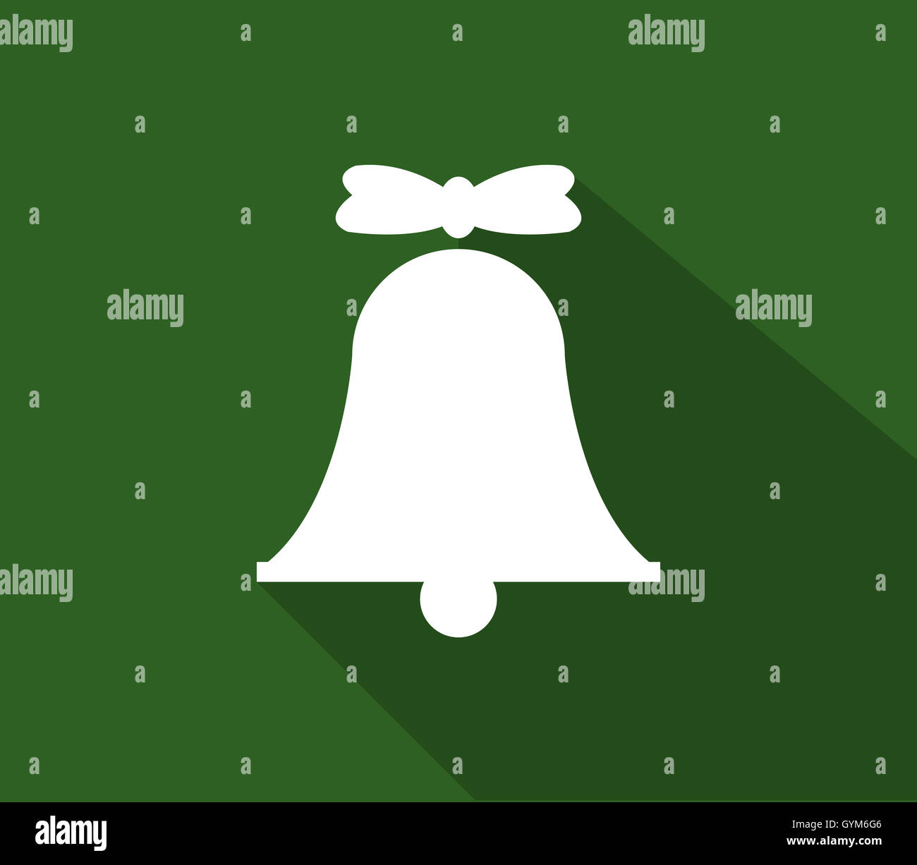 icon Christmas bell Stock Photo - Alamy