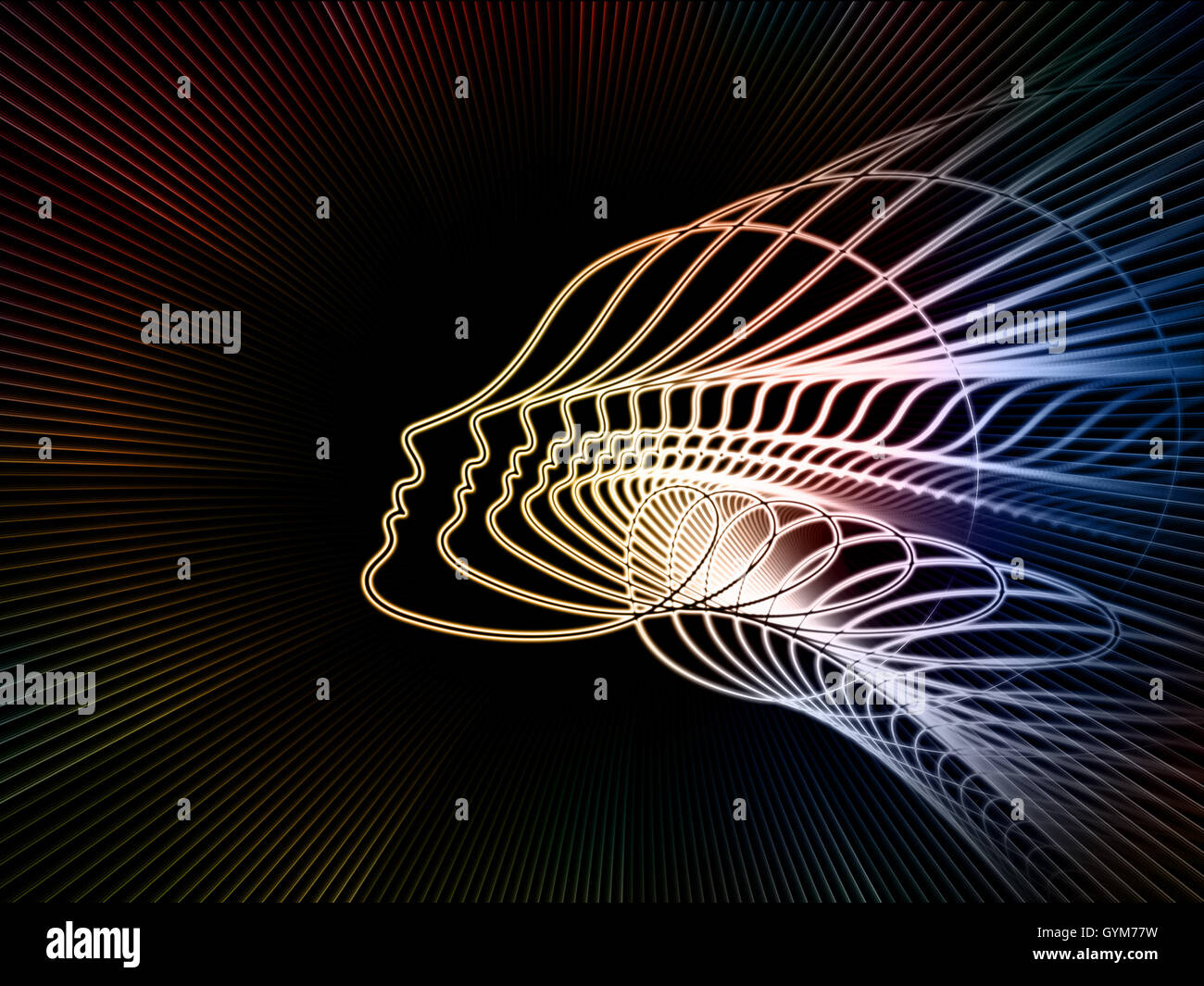 Soul Geometry Metaphor Stock Photo - Alamy