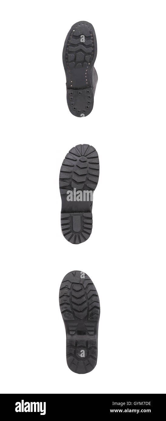 Three shoe soles collage Stock Photo - Alamy
