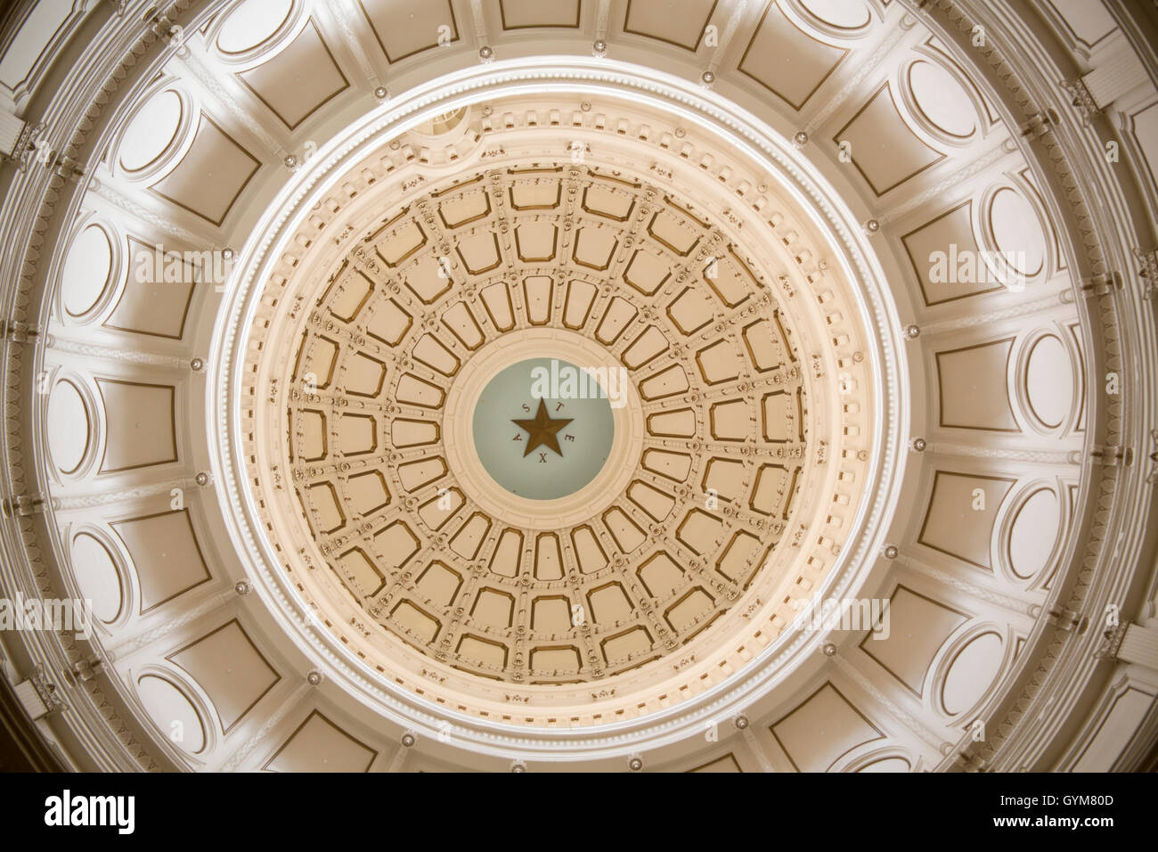 The dome in the state capital building, Austin, Texas Stock Photo - Alamy