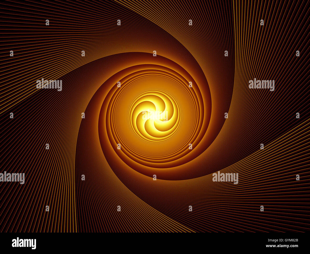 Fractal Burst Design Stock Photo - Alamy