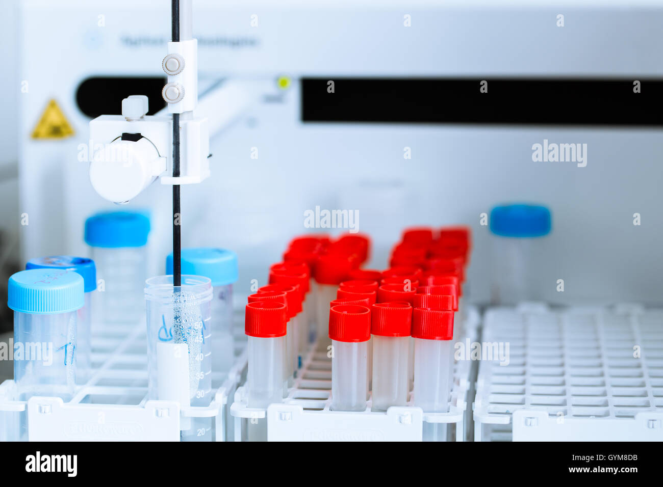 Chemistry lab (shallow DOF color toned image Stock Photo - Alamy