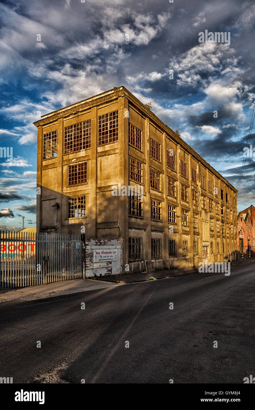 Derelict Abandoned Building Glasgow High Resolution Stock Photography ...