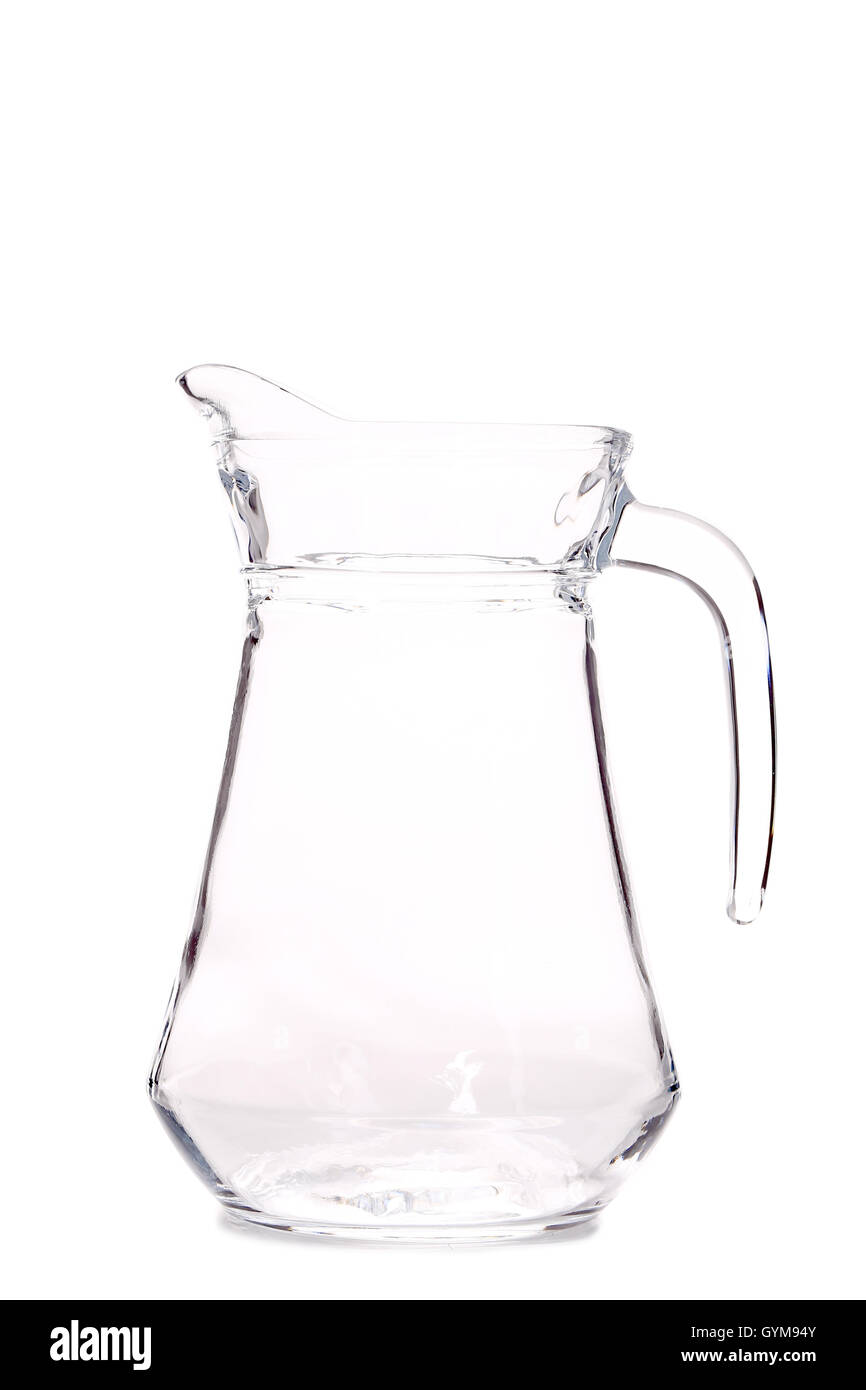 Close up of glass carafe Stock Photo - Alamy