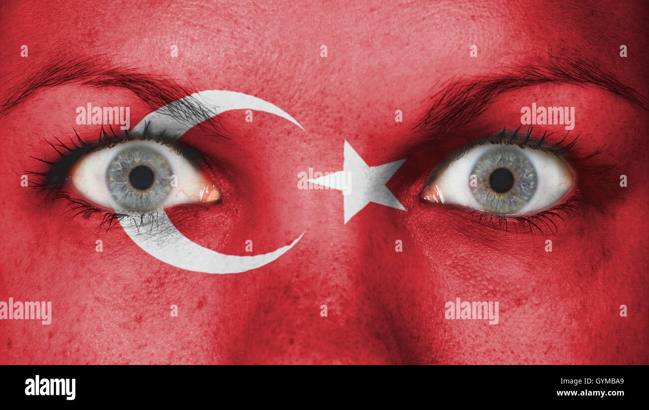 Beautiful turkish girl close hi-res stock photography and images - Alamy