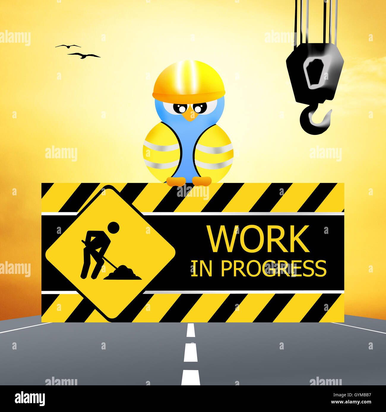 work in progress Stock Photo - Alamy