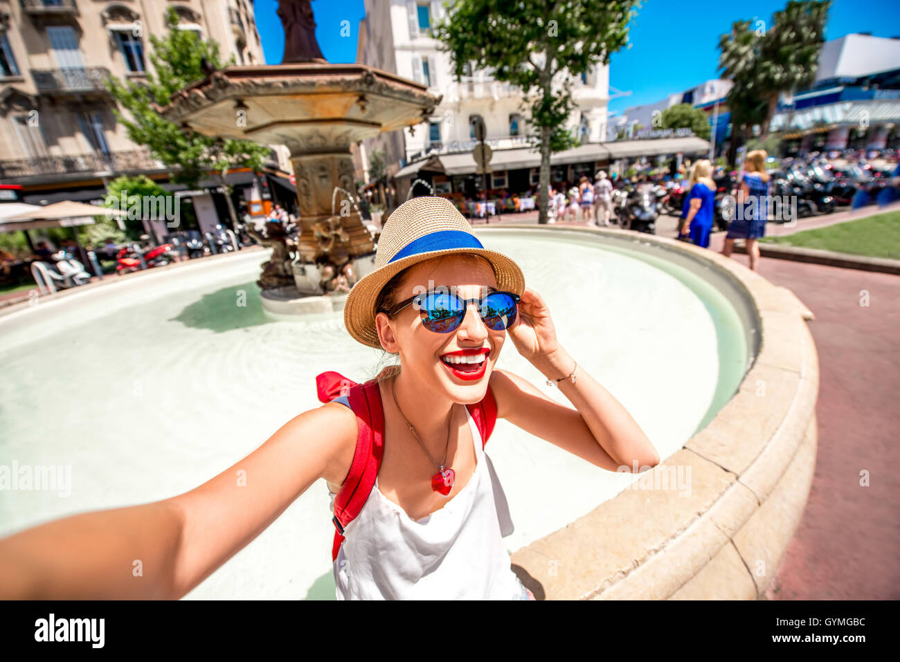 Cannes town centre hi-res stock photography and images - Alamy