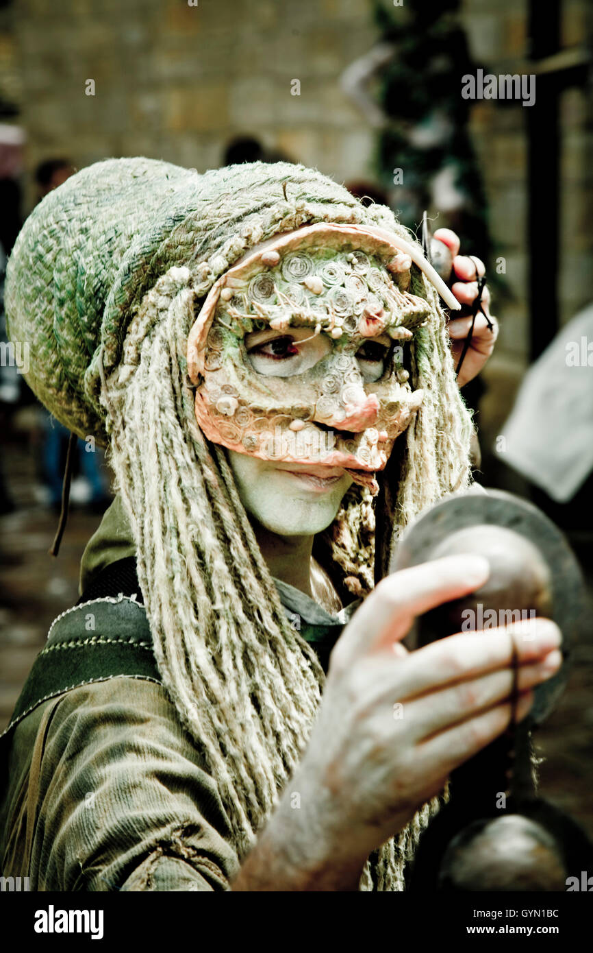 Medieval Theatre Masks