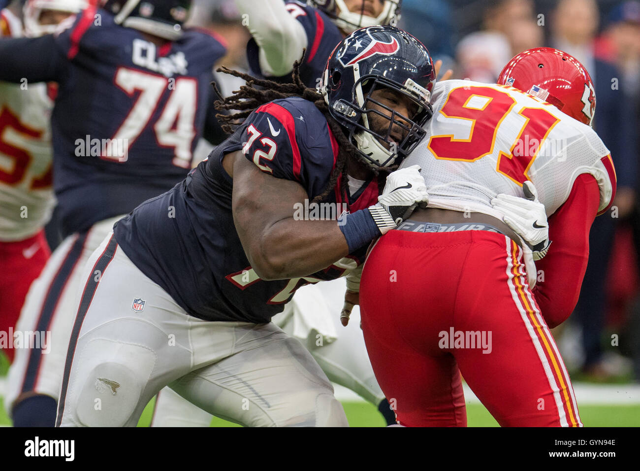 Houston, Texas, USA. 18th Sep, 2016. Houston Texans tackle Derek Newton ...