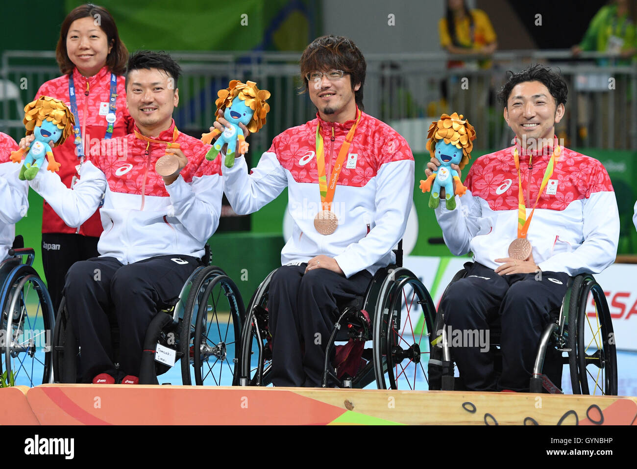 Rio de Janeiro, Brazil. 18th Sep, 2016. Japan team group (JPN ...