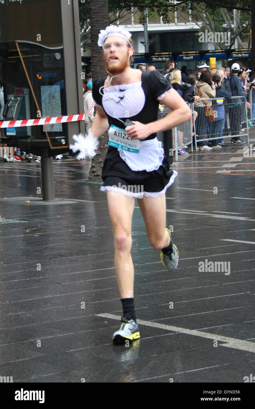 Sydney, Australia. 18 September 2016. Tens of thousands of runners took ...