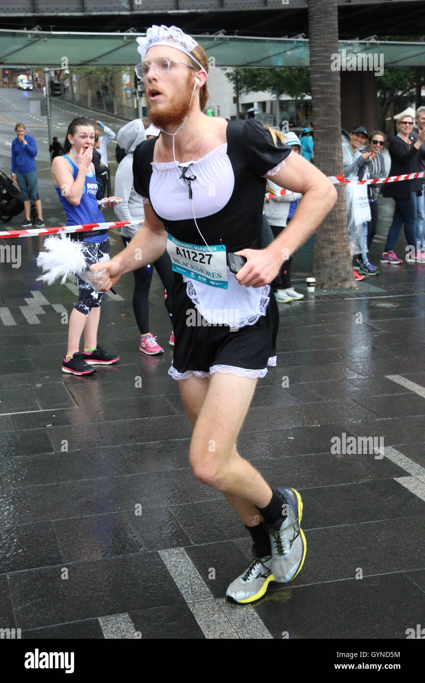 Sydney, Australia. 18 September 2016. Tens of thousands of runners took ...