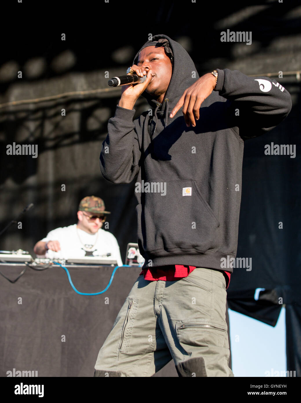 Chicago, Illinois, USA. 18th Sep, 2016. Rapper JOEY BADA$$ (JO-VAUGHN ...