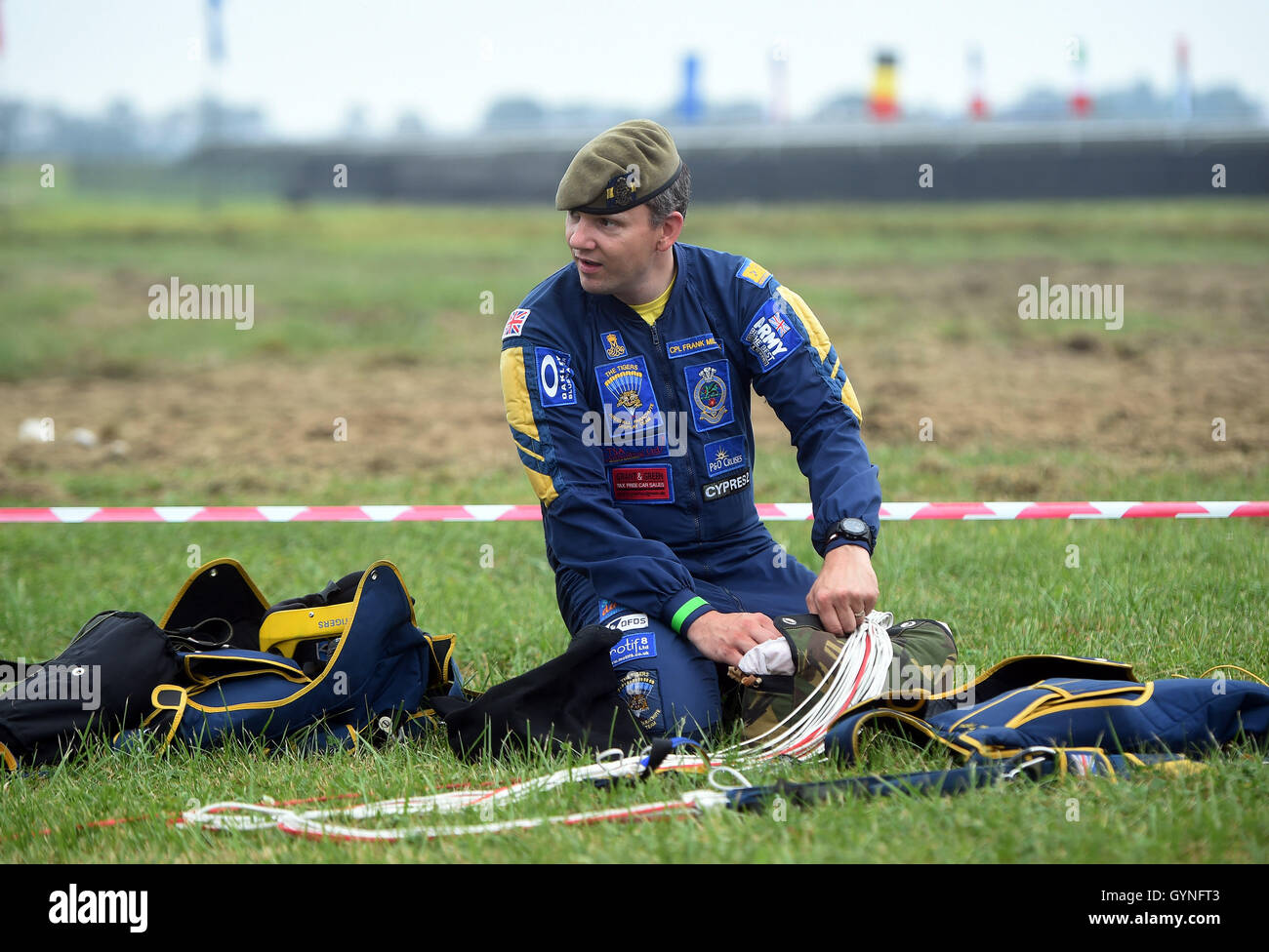 Mosnov, Czech Republic. 17th Sep, 2016. The British Tigers Team ...