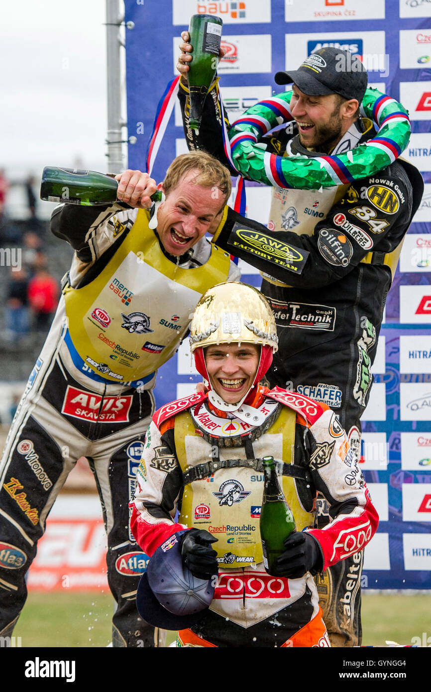 Pardubice, Czech Republic. 18th Sep, 2016. Russian rider Emil ...