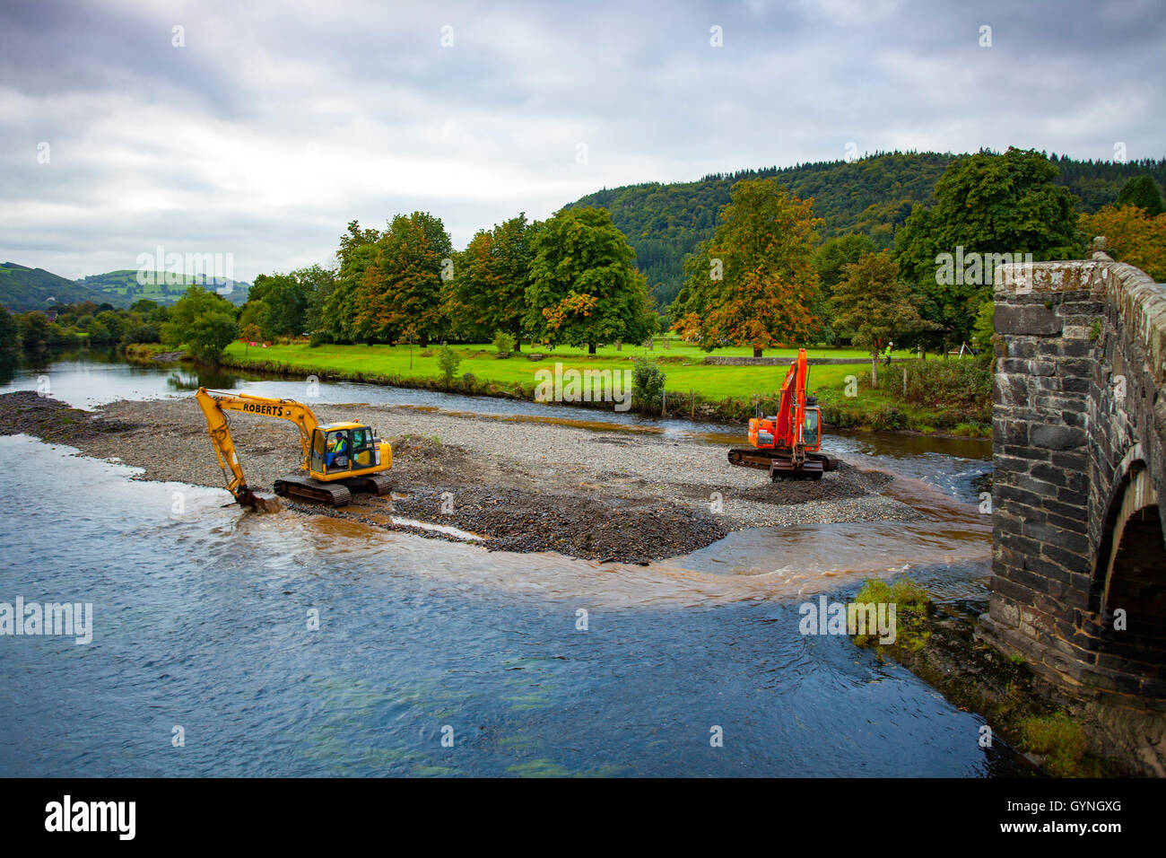 Permission has been granted and work begins on dredging the River Conwy ...