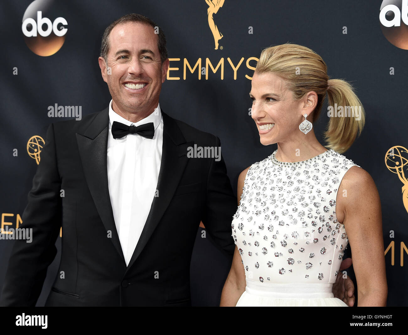 Los Angeles, Ca, USA. 18th Sep, 2016. (L-R) Jerry Seinfeld and Jessica ...