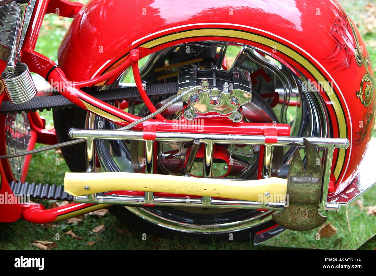 Siek, Germany. 18th Sep, 2016. A Orange County Choppers OCC Fire Bike ...