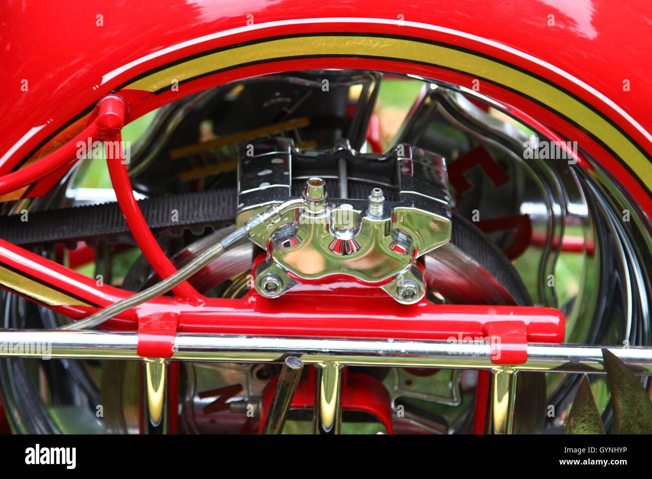 Siek, Germany. 18th Sep, 2016. A Orange County Choppers OCC Fire Bike ...