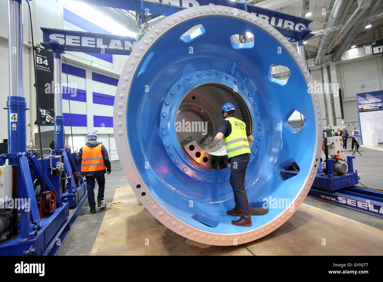 The biggest wind gear box in the world is now situated the fair ...