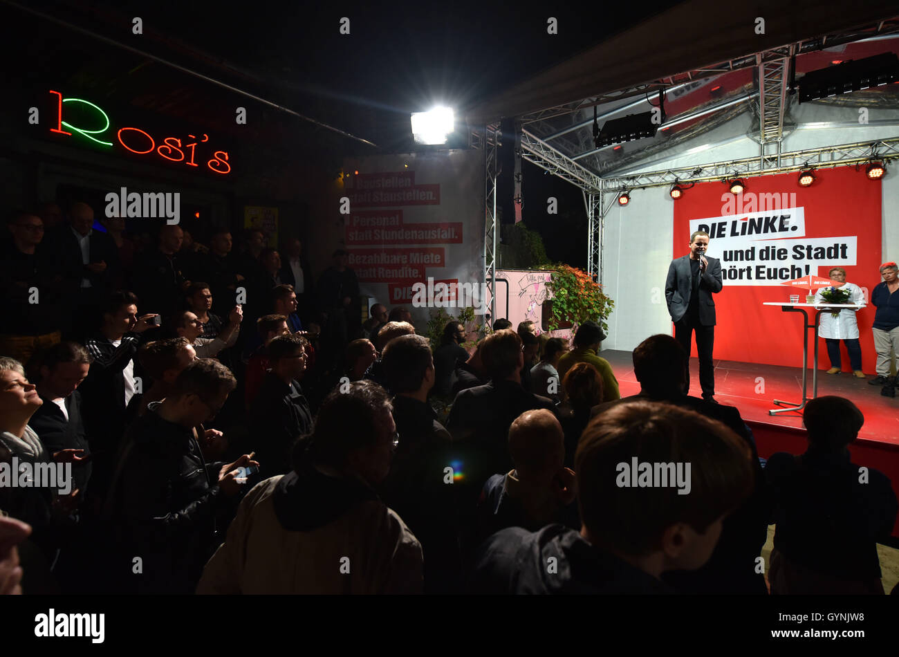 The head candidate for the Die Linke (The Left) Klaus Lederer, is ...