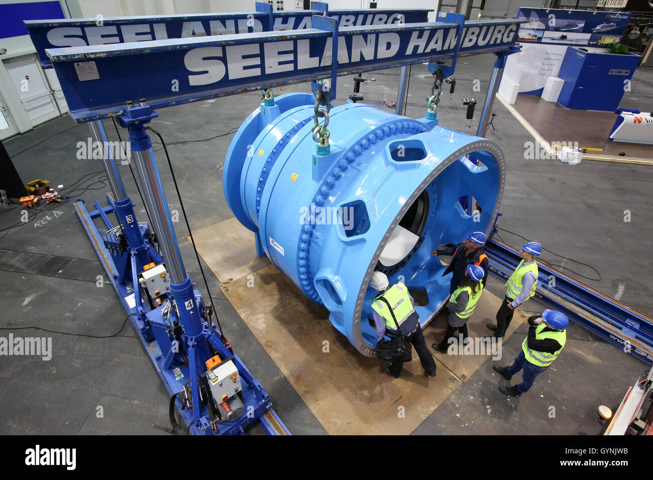 The biggest wind gear box in the world is now situated the fair ...