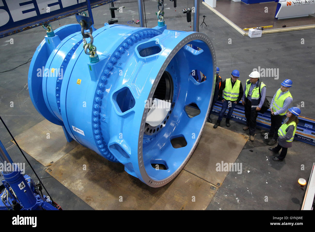 The biggest wind gear box in the world is now situated the fair ...