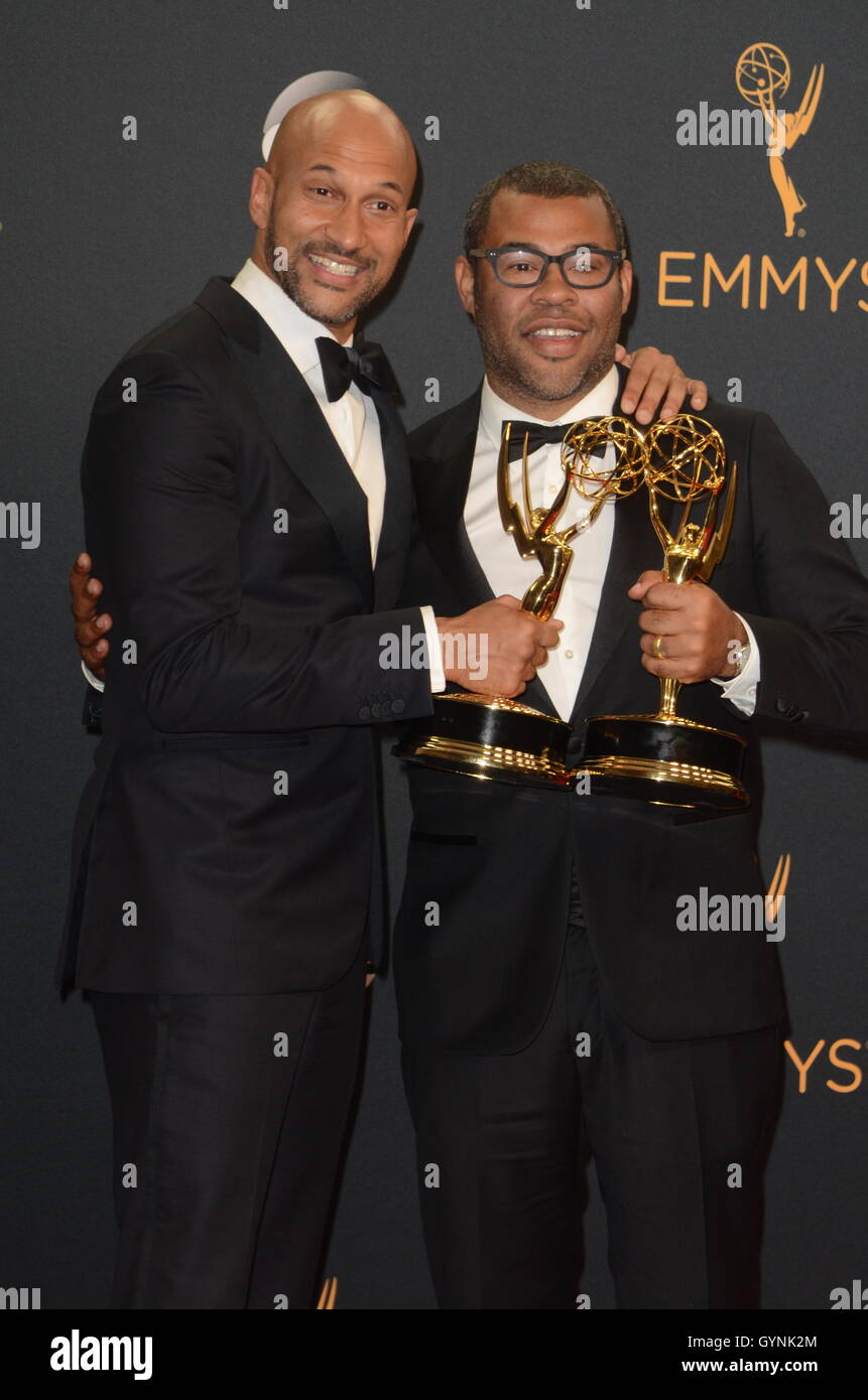 Los Angeles, Ca, USA. 18th Sep, 2016. Keegan-Michael Key and Jordan ...