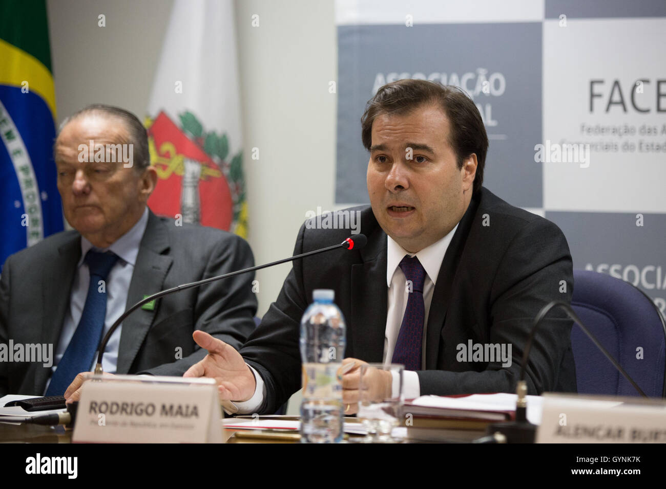 September 19, 2016 - Sao Paulo, Brazil - RODRIGO MAIA, Brazilâ€™s ...