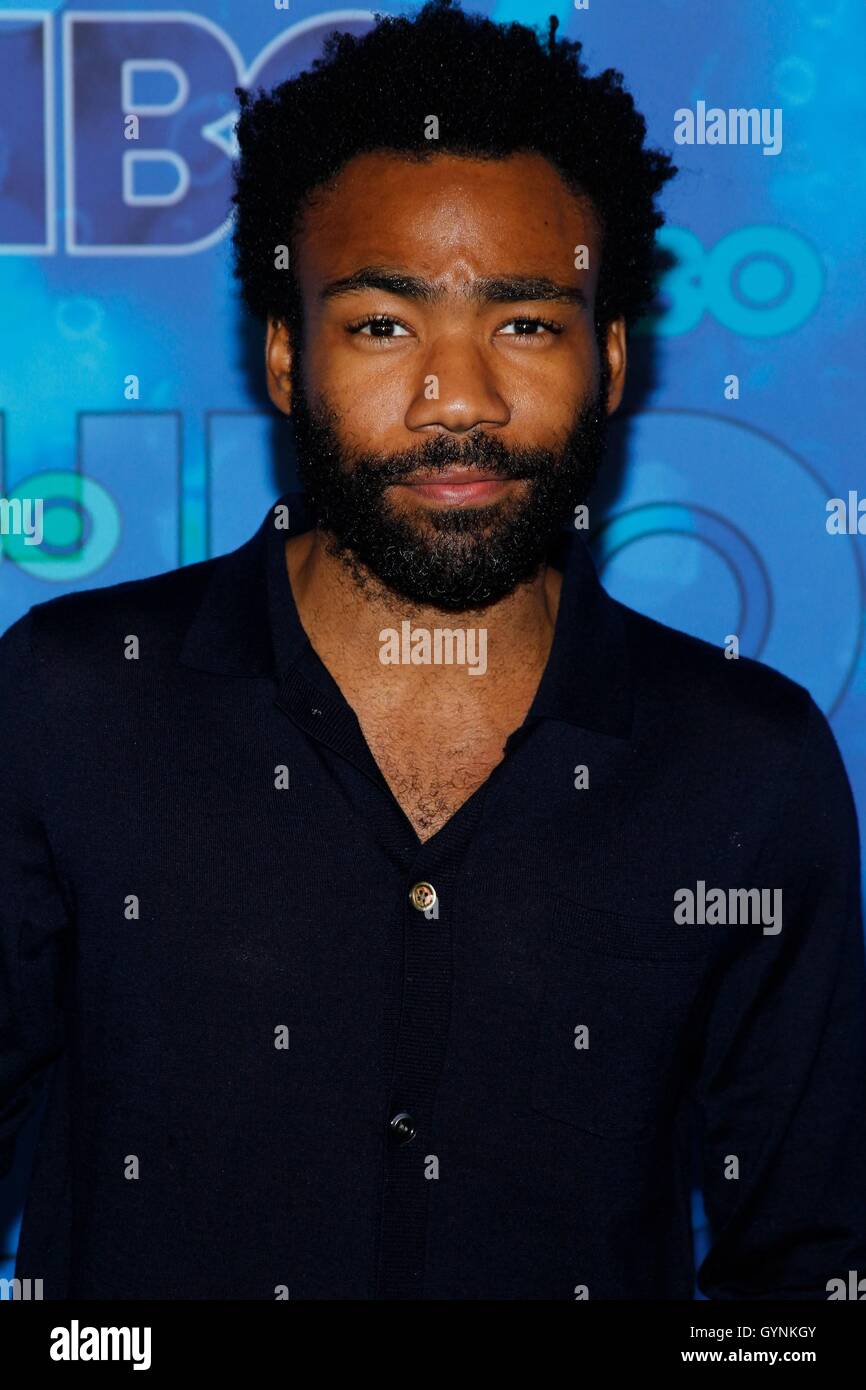 Los Angeles, CA, USA. 18th Sep, 2016. Donald Glover at arrivals for HBO ...