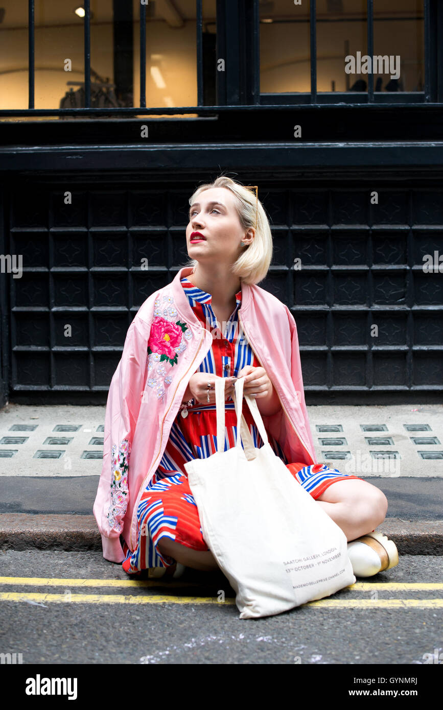 London, UK - 19th September 2016. Fourth day of London Fashion Week ...