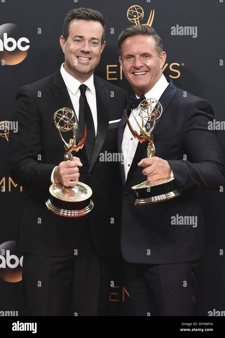 LOS ANGELES, CA - SEPTEMBER 18: Carson Daly and Mark Burnett in the ...
