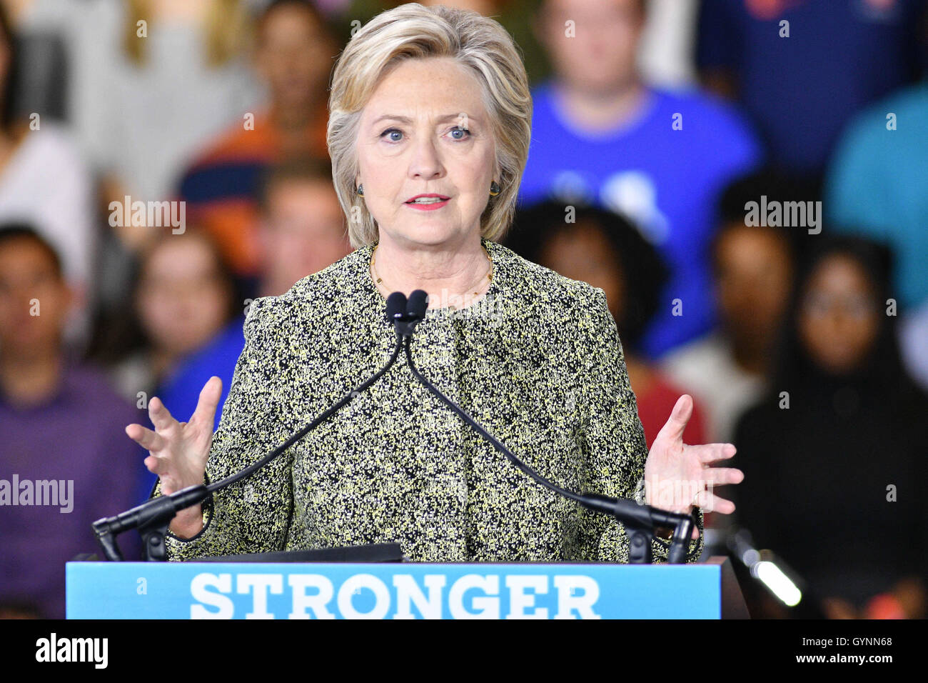 Philadelphia, Pennsylvania, USA. 19th Sep, 2016. HILLARY CLINTON ...