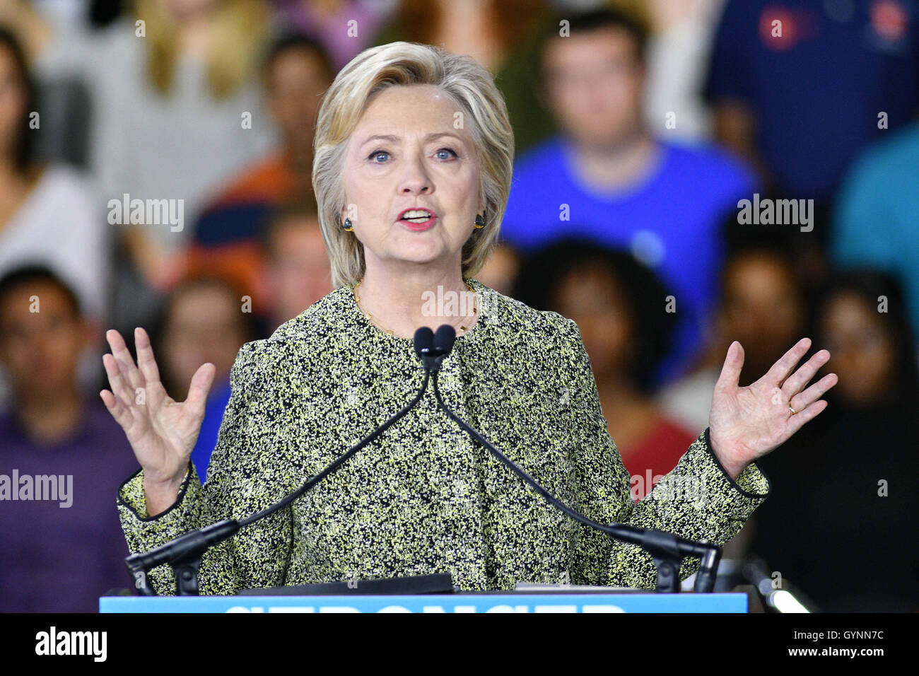 Philadelphia, Pennsylvania, USA. 19th Sep, 2016. HILLARY CLINTON ...